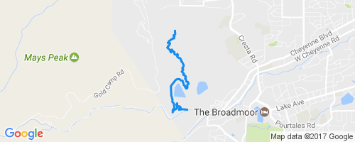 Chamberlain Mountain Biking Trail - Colorado Springs