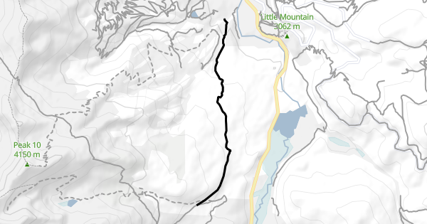 Burro Mountain Biking Trail - Breckenridge, CO