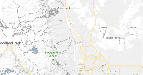 New Santa Fe Mountain Biking Trail - Colorado Springs, CO