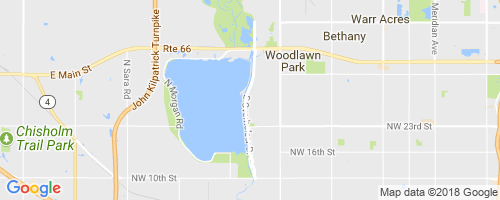 Lake Overholser Trail Mountain Biking Trail - Oklahoma City, OK