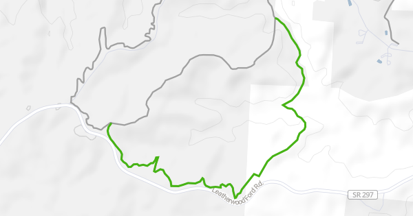 Collier Ridge East Mountain Biking Trail - Oneida, TN