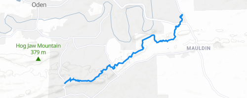 Womble - To Highway 298 Mountain Biking Trail - Hot Springs
