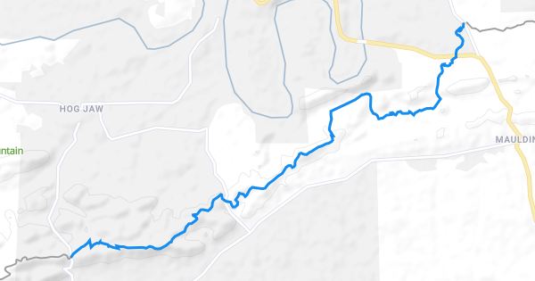 Womble - To Highway 298 Mountain Biking Trail - - Arkansas
