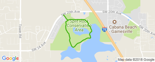 Split Rock Conservation Mountain Biking Trail - Gainesville