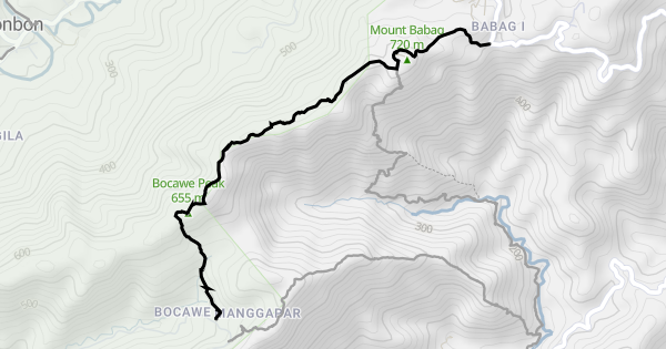 RCPI tower to Bucaue Peak Trail Mountain Biking Trail