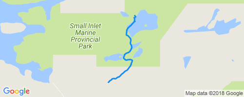 Newton Lake (1° Hiking) Mountain Biking Trail - Quadra Island