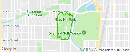 Ruby Hill XC Mountain Biking Trail - Denver, Colorado