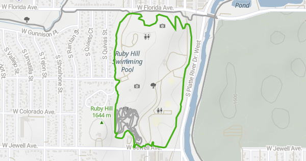 Ruby Hill XC Mountain Biking Trail - Denver, Colorado