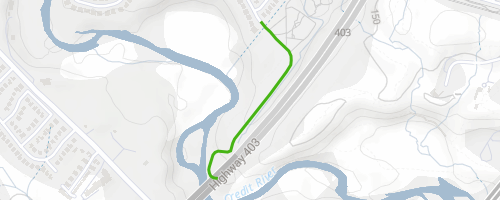Culham Trail Hwy 403 to Hewick Meadows Park Mountain Biking Trail ...