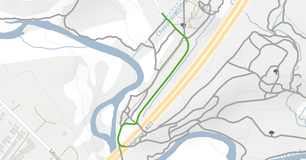 Culham Trail Hwy 403 to Hewick Meadows Park Mountain Biking Trail ...