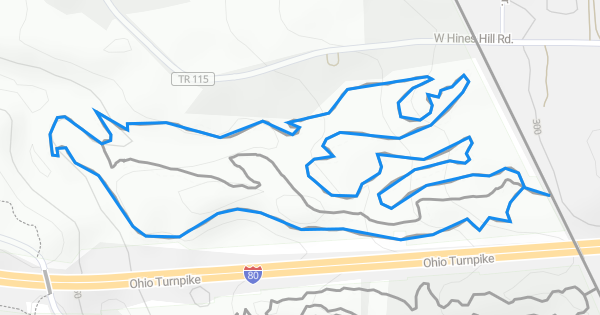 Lamb Loop Mountain Biking Trail - Peninsula, Ohio