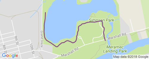 Simpson Park Lake Multi Trail - St. Louis, MO