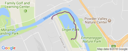 Meramec Greenway (Unger Park) Multi Trail - St. Louis, MO
