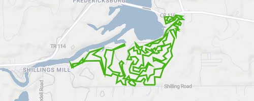 Lake Milton Loop Mountain Biking Trail - Youngstown, Ohio