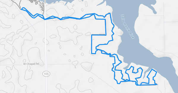 Bloodroot Trail Mountain Biking Trail - Mount Etna