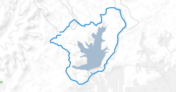 Deam Lake Loop Mountain Biking Trail - Borden, Indiana