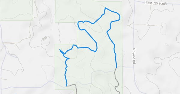 Kyana Trail Mountain Biking Trail - Ferdinand, Indiana