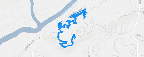 Hoffman Nature Area Loop Mountain Biking Trail - Lafayette