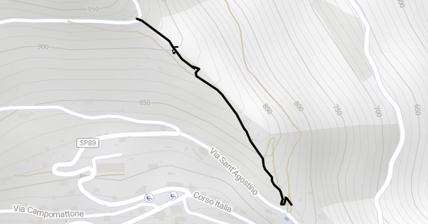 To Triora downtown Mountain Biking Trail - Molini di Triora