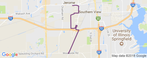 Interurban Mountain Biking Trail - Springfield, Illinois