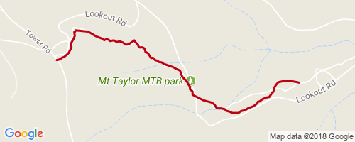 Mt Taylor DH Mountain Biking Trail - Mt Taylor