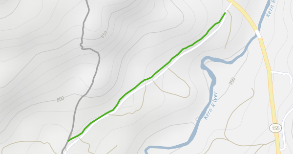 Keyesville Road By-Pass Mountain Biking Trail - Kernville
