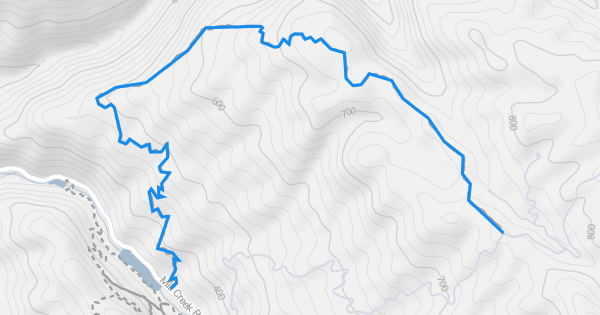 Valley View Trail Mountain Biking Trail - Ukiah, CA