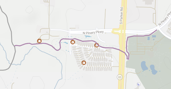 The Pinery Mountain Biking Trail - Parker, Colorado