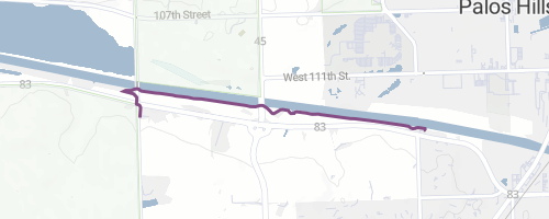 Cal-Sag (Sag Forest) Mountain Biking Trail - Palos Hills