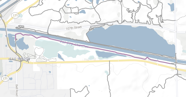Cal-Sag Trail Multi Trail - Willow Springs, Illinois