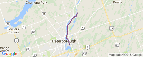 Rotary Greenway Trail Mountain Biking Trail - Peterborough, ON