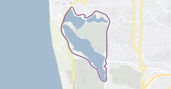 Lake Merced Bike Path Multi Trail - San Francisco, CA