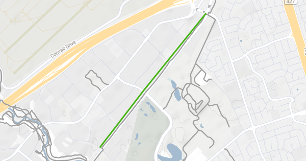 Eglinton West Trail (Renforth Dr to Spectrum Way) Mountain Biking Trail ...