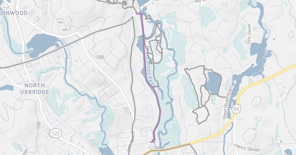 Blackstone River Canal Path Multi Trail - Uxbridge