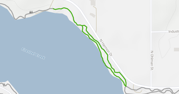 Sandy Beach Trail Mountain Biking Trail - Mitchell