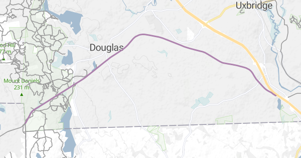 Southern New England Trunkline Trail (SNETT) Multi Trail - Douglas