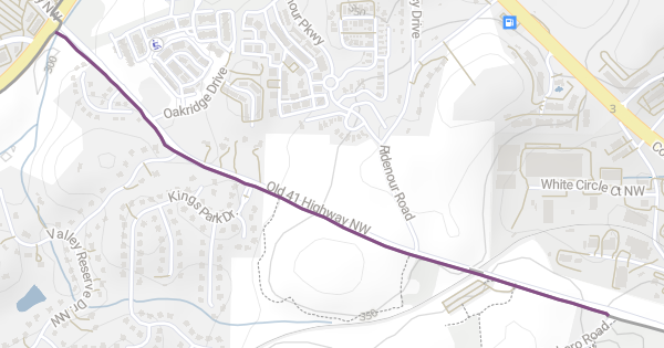 Noonday Creek Trail Mountain Biking Trail - Kennesaw, GA