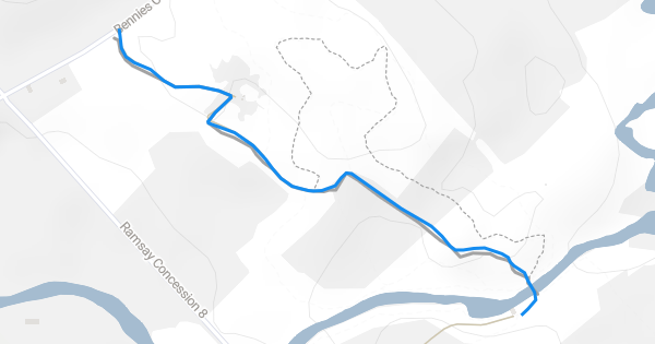 Shared Use Trail Multi Trail - Mississippi Mills, Ontario