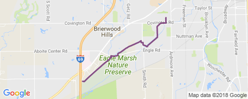 Towpath Trail Mountain Biking Trail - Fort Wayne, IN