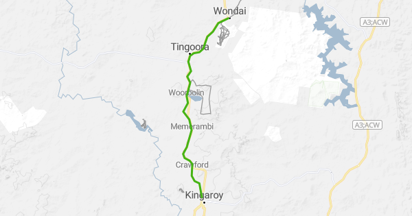Kingaroy to Wondai South Burnett Rail Trail Mountain Biking Trail