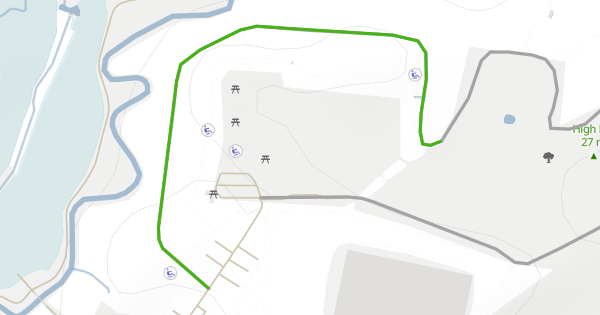 Itchen Valley Country Park green 1 Mountain Biking Trail - Southampton