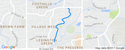 Spring Creek Mountain Biking Trail - Fort Collins, CO