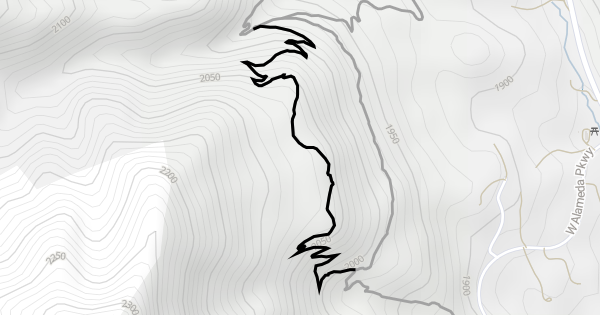 Morrison Slide Mountain Biking Trail - Morrison, CO