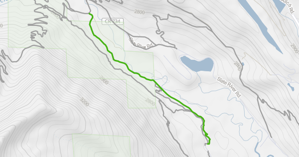 Lower Loop Mountain Biking Trail - Crested Butte, CO
