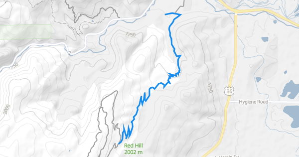 Picture Rock Mountain Biking Trail - Lyons, Colorado