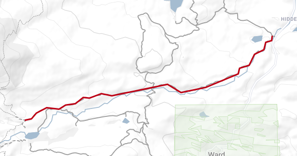 South St Vrain Mountain Biking Trail - Ward, Colorado