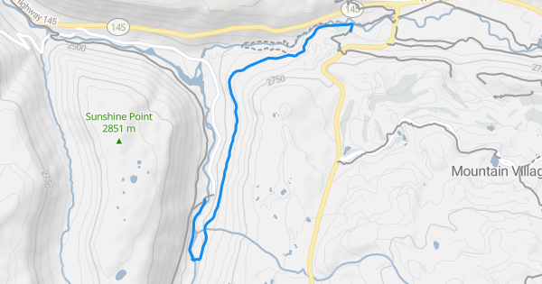 Galloping Goose Trail Mountain Biking Trail - Telluride, CO