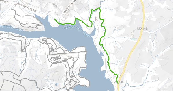 Blue Trail Multi Trail - Loch Raven, Towson, Maryland