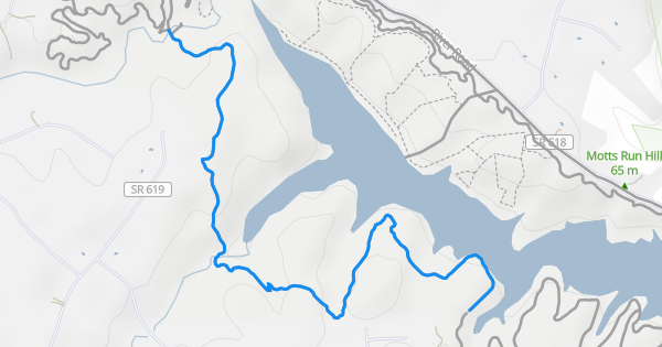Reservoir Trail - Blue Section Multi Trail - Fredericksburg