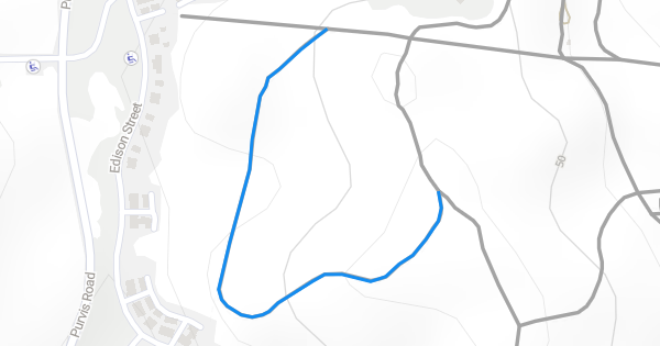 Trench Trail Mountain Biking Trail - Quantico, Virginia